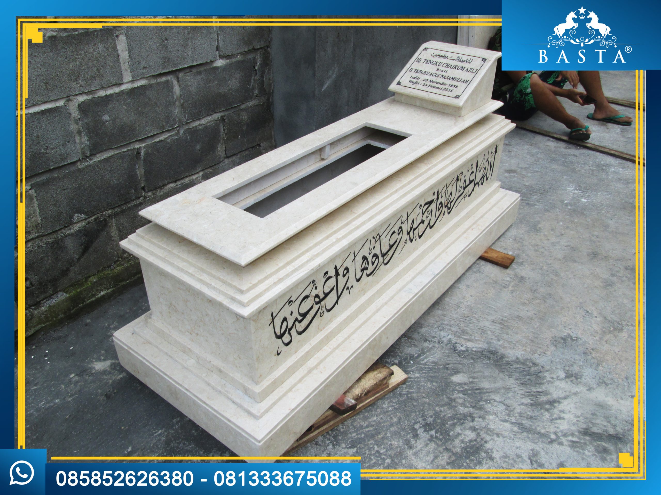 Design Makam Marmer Putih Terpopuler Di Bintang Antik Sejahtera